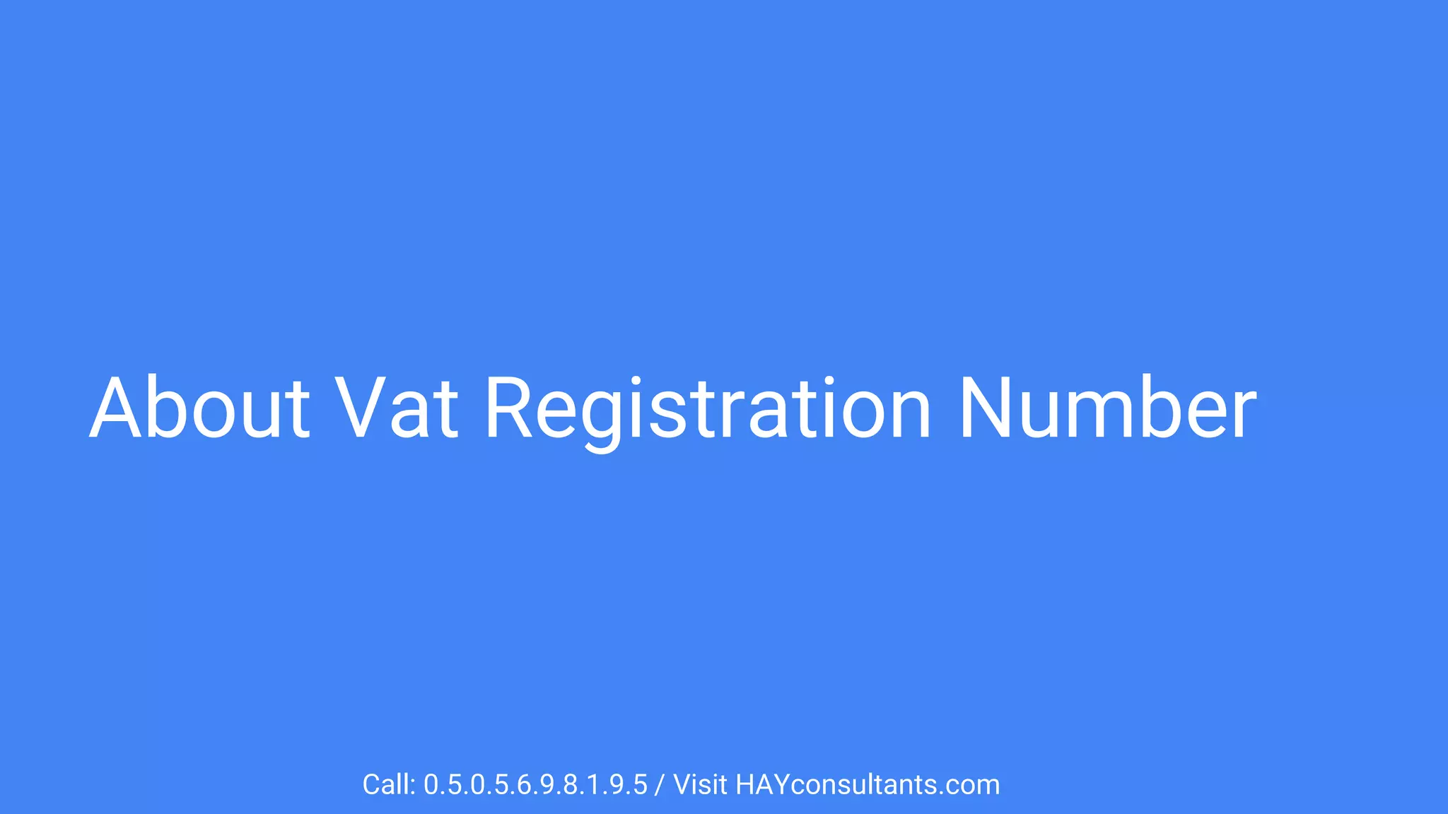 How to check vat registration number (trn) in uae | PPT | Free Download