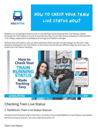 How to Check Your Train Live Status Now.pdf