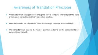 How to choose a competent translator | PPT