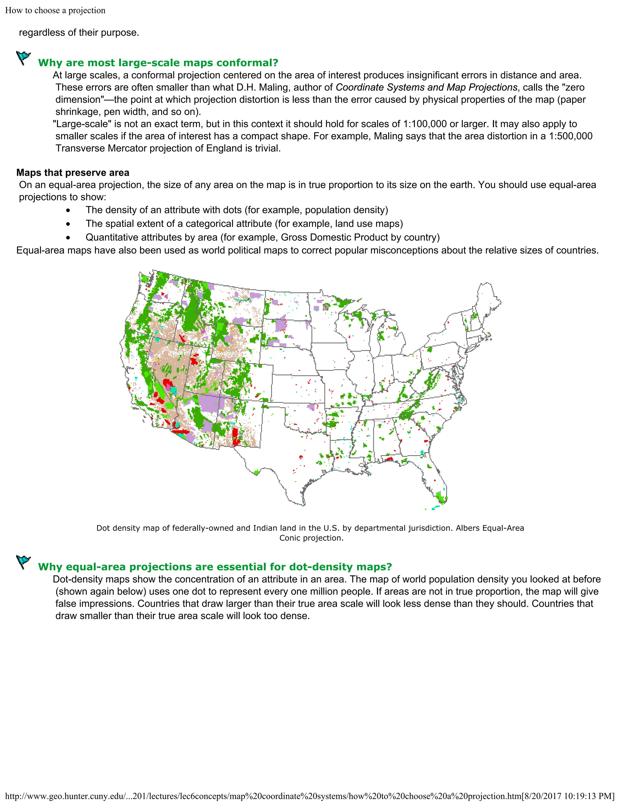 How to choose a map projection guide.pdf