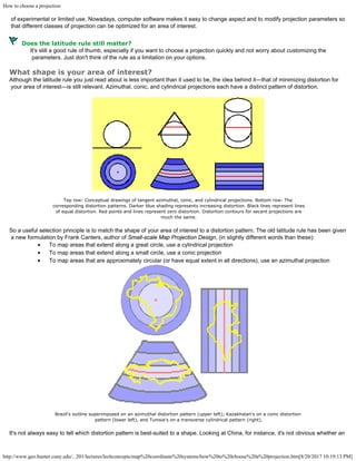 How to choose a map projection guide.pdf