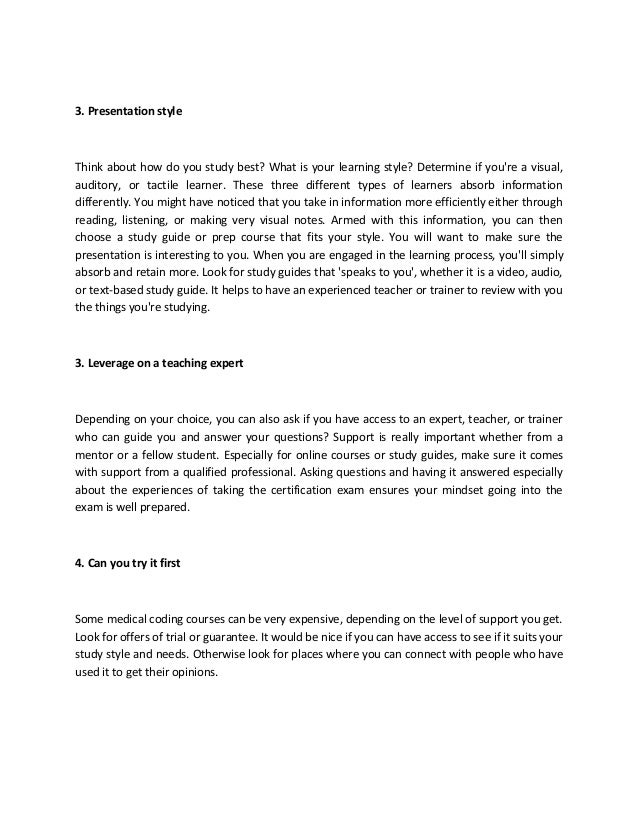 How To Choose A Medical coding Study Guide How To Choose A Medical coding Study Guide