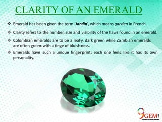 How to choose an emerald | PPT