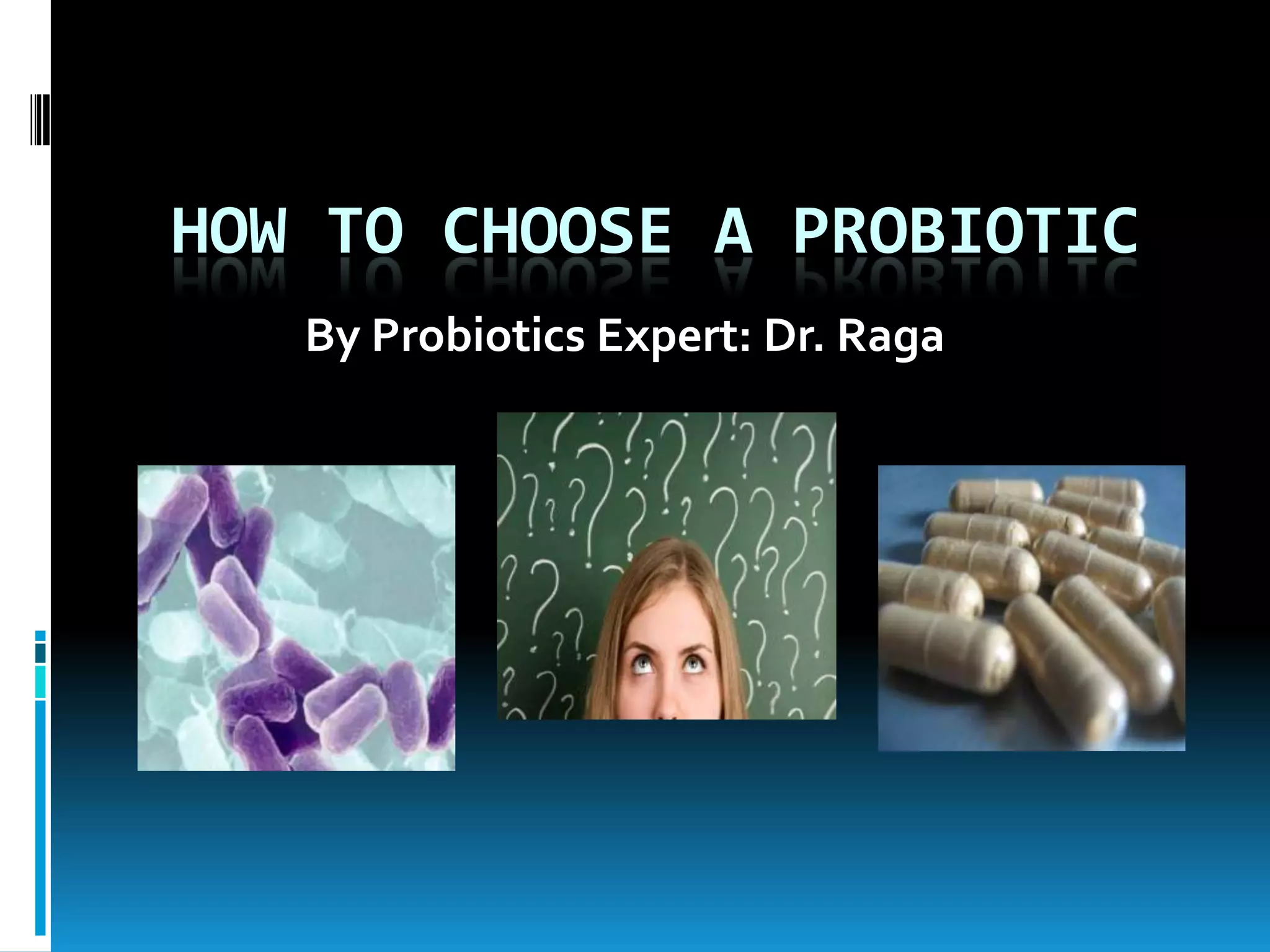 How to choose a probiotic | PPT