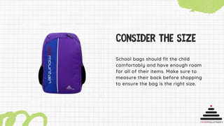 4 Things To Look For In A School bag.pdf