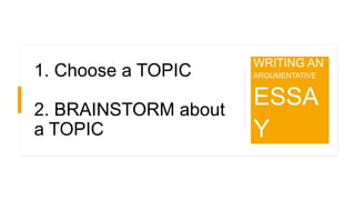 How to CHOOSE A TOPIC.pptx