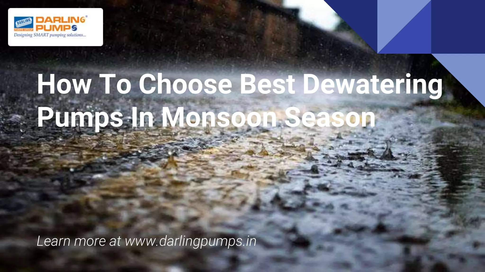 How To Choose Best Dewatering Pumps In Monsoon Season By Darling Pumps.pptx