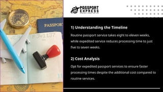 How to Choose Between Routine vs Expedited Passport Services | PPT