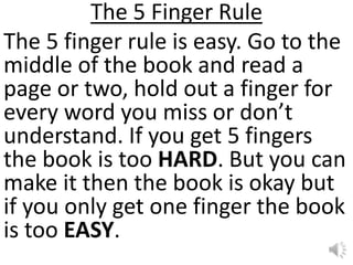 How to choose books | PPTX