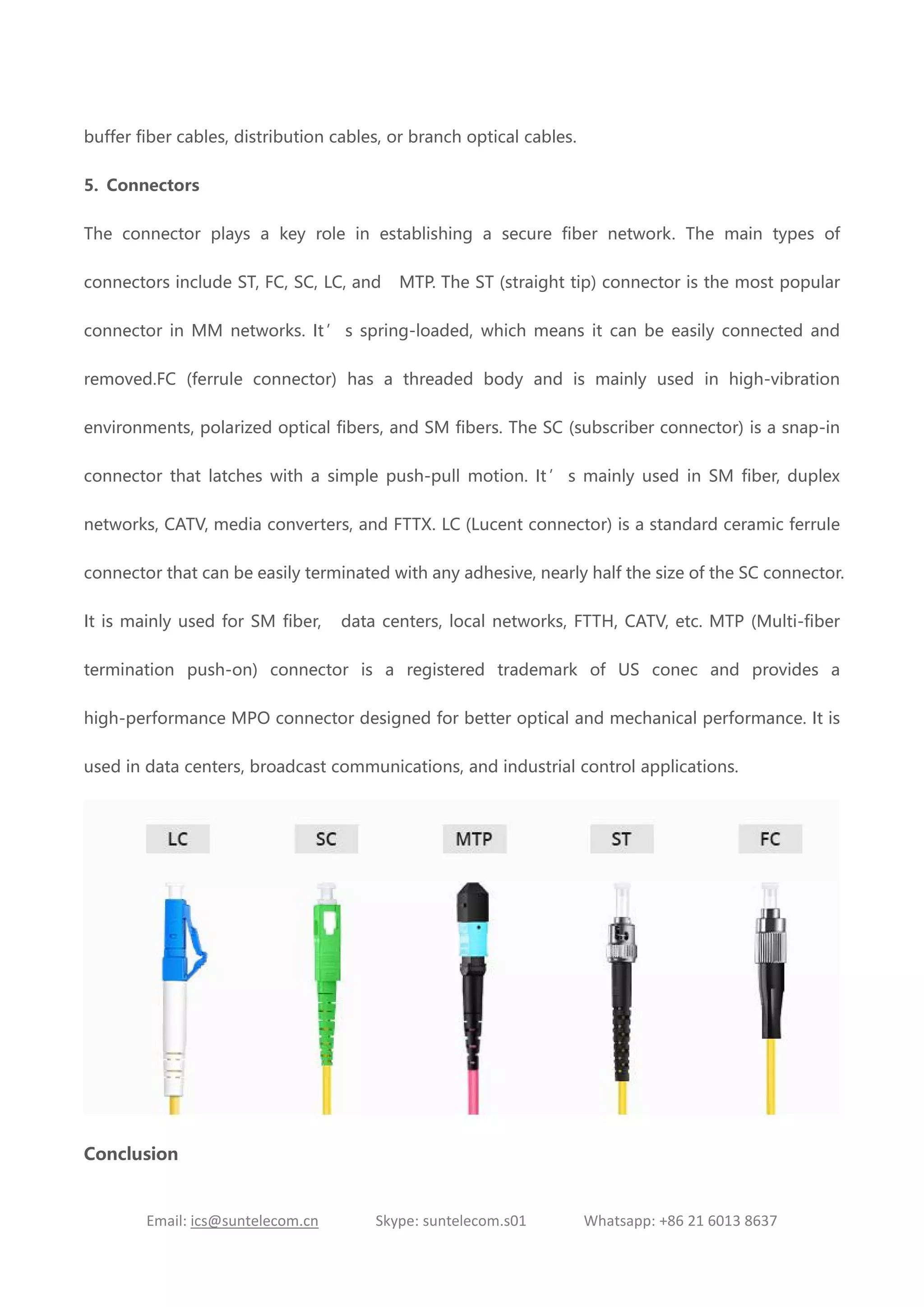 How to Choose Fiber Optic Cable | PDF