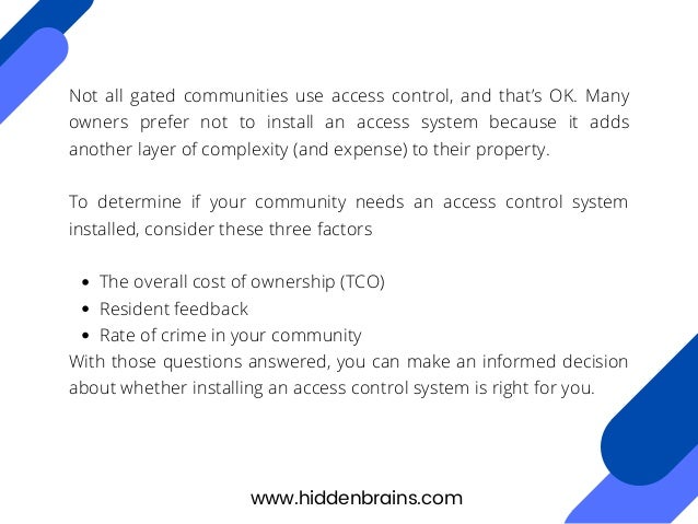 How to choose Gated Community Access Control System.pdf