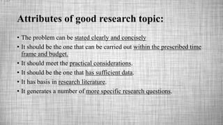 HOW TO CHOOSE OUR TOPIC.pptx
