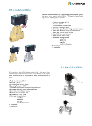 How to choose solenoid valve | PDF
