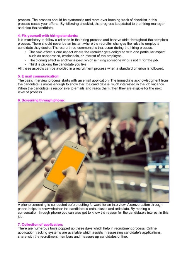 How to choose the best candidate or applicant for a job