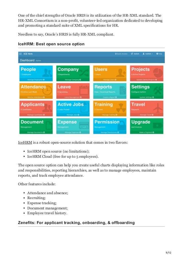 How to Choose the Best HRIS (Human Resources Information System) | PDF