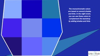 How to Choose the Colors for your Next Event Designs | PPTX