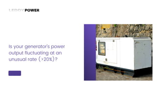 How to Choose the Right AVR for Your Generator | PPT