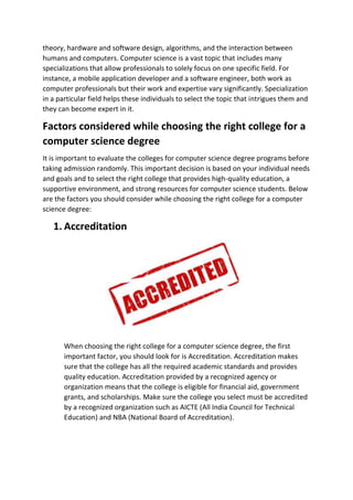 How to Choose the Right College for a Computer Science Major.docx