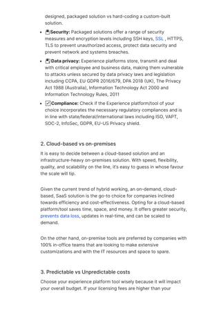 How to Choose the Right Employee Experience Platform A Comprehensive ...