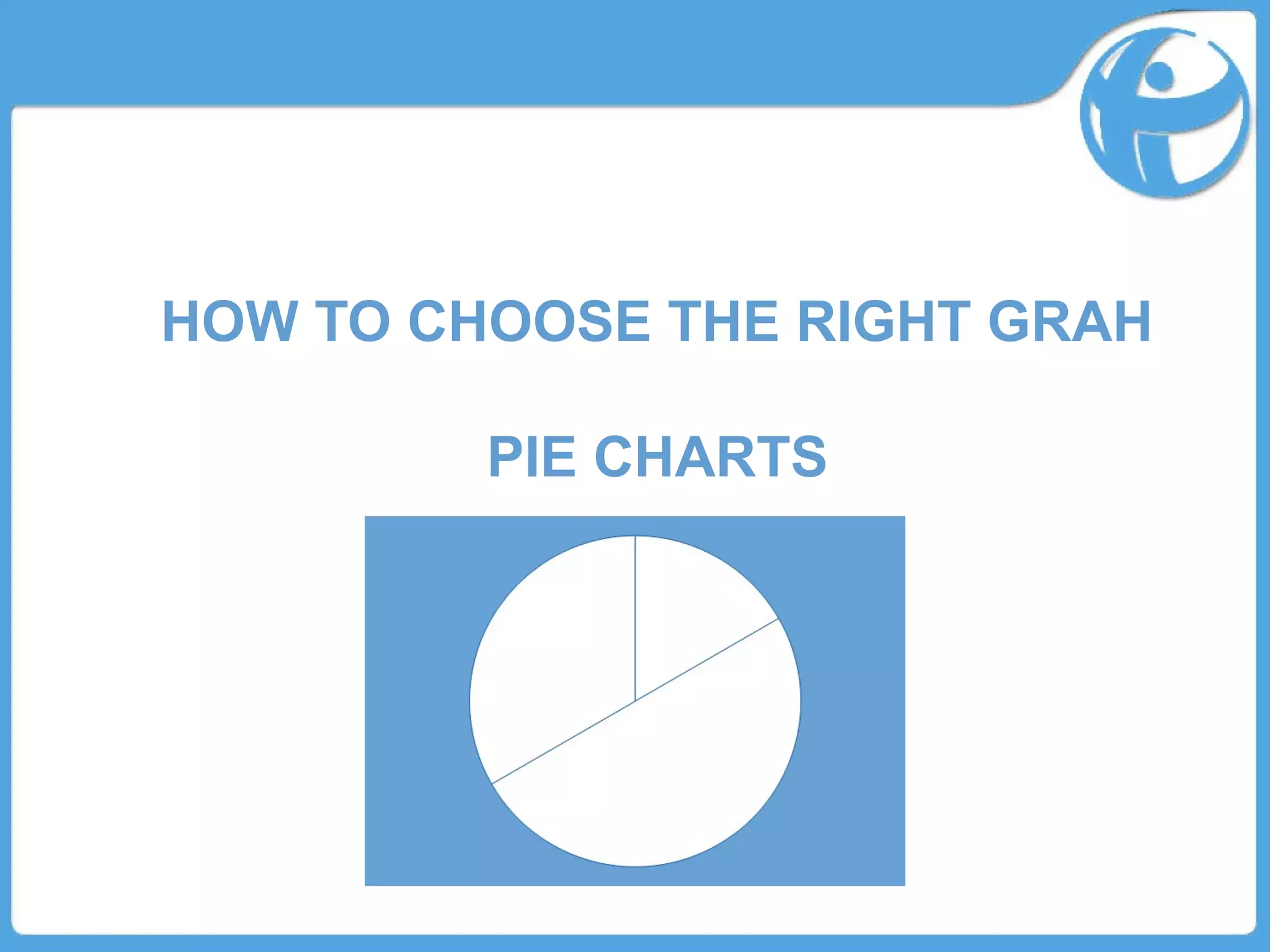 How to choose the right graph pie charts | PPT