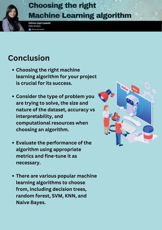 How to choose the right machine learning algorithm for your project ...