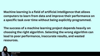 How to choose the right machine learning algorithm for your project (1).pdf