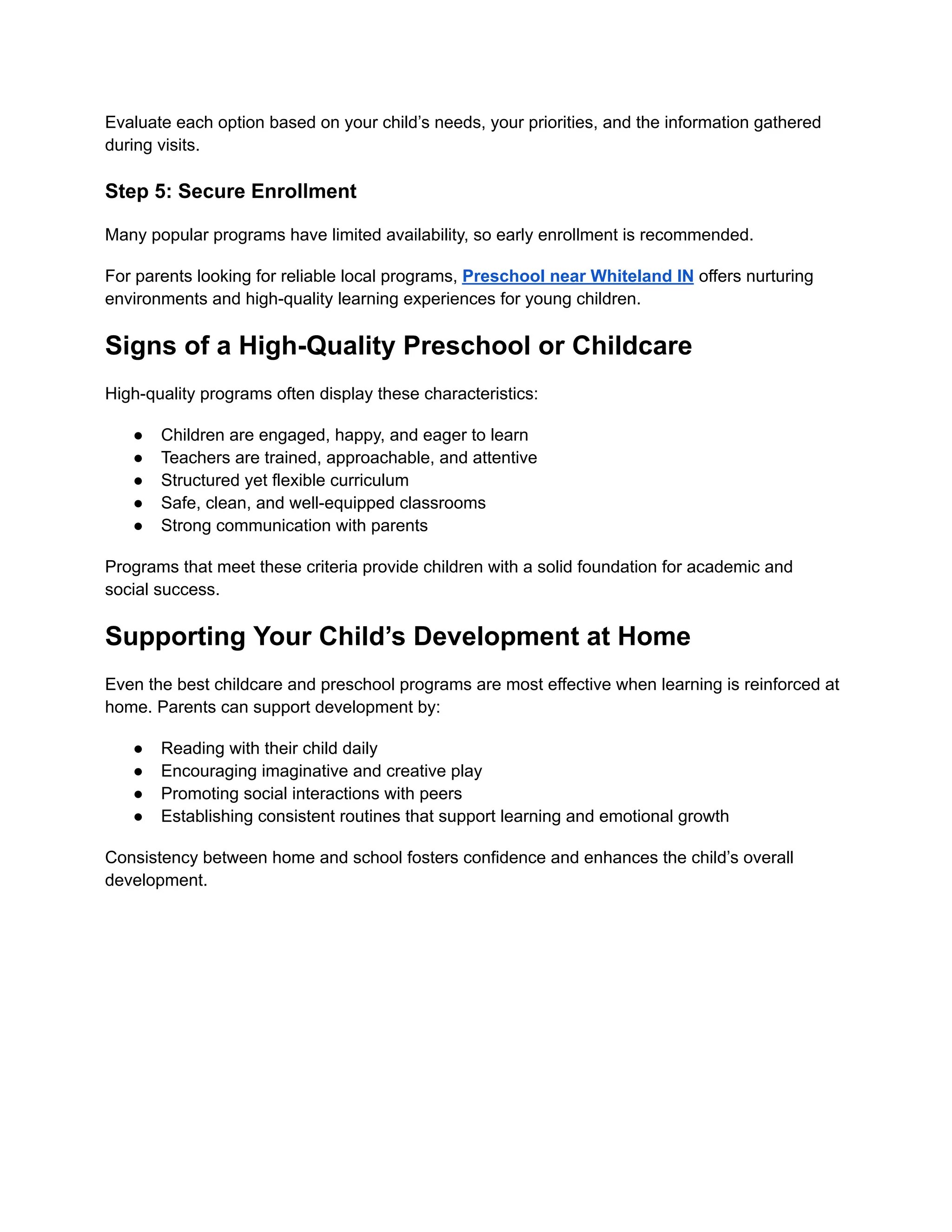 How to Choose the Right Preschool and Childcare in Whiteland, IN.pdf