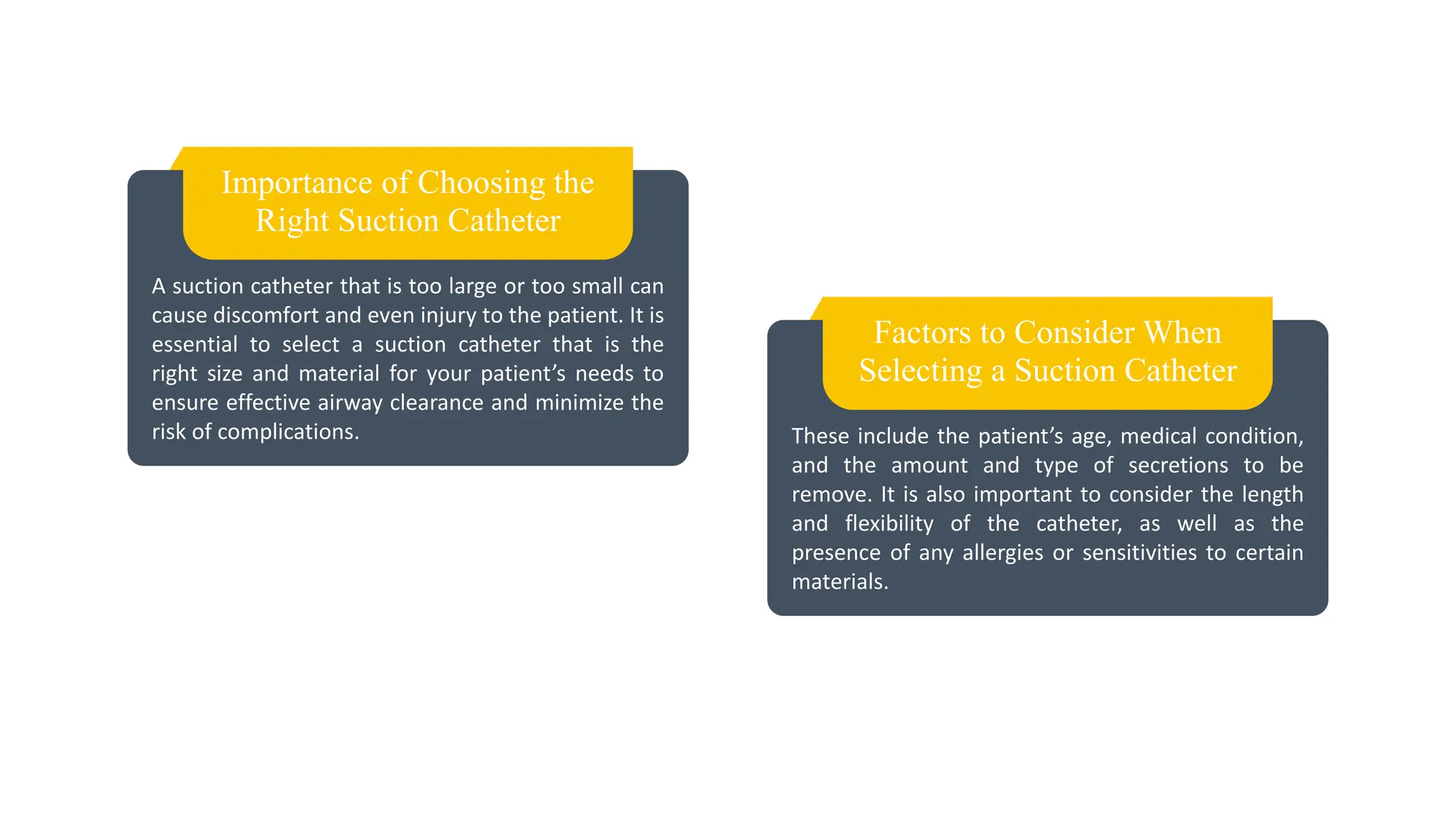How to Choose the Right Suction Catheter for Your Patients | PPTX ...
