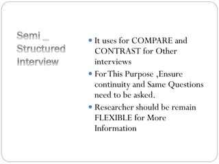 How to choose your research methods | PPT