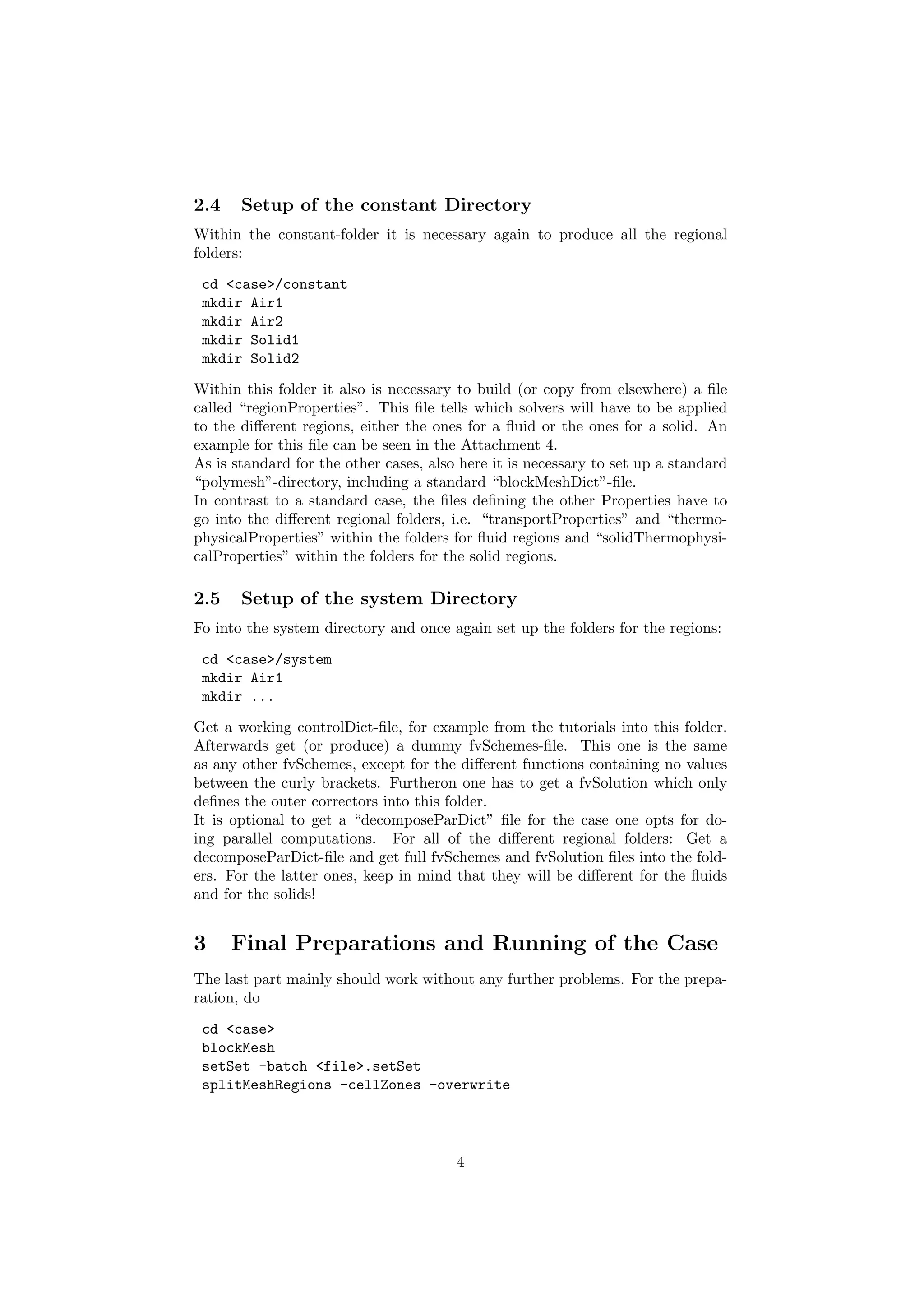 How to chtmultiregionfoam | PDF