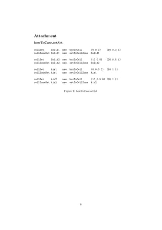 How to chtmultiregionfoam | PDF
