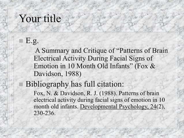 introduction to citation and reference methods | PPT