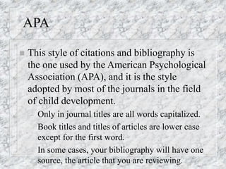 introduction to citation and reference methods | PPT