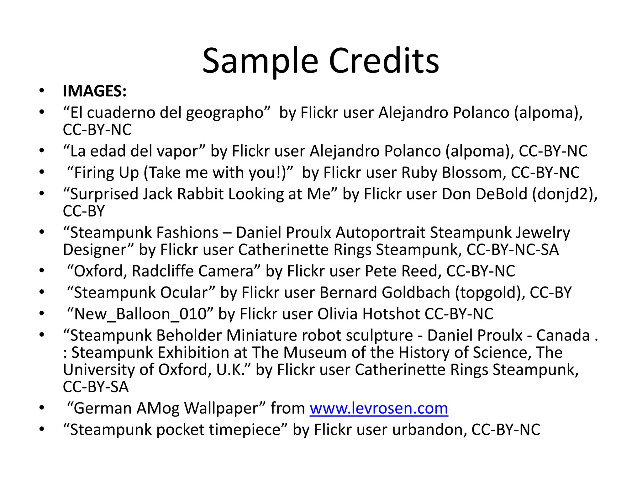 How to cite creative commons resources 2 | PPTX