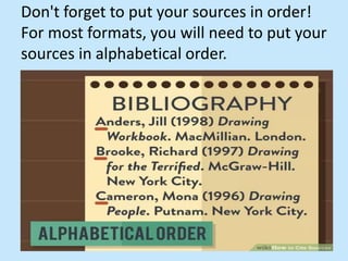 How to cite sources | PPTX