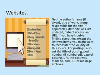 How to cite sources | PPTX