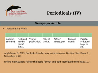How to Cite Sources Using Harvard, Chicago, and MLA Styles | PPT