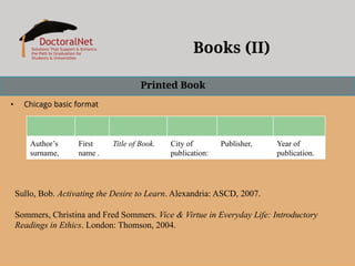 How to Cite Sources Using Harvard, Chicago, and MLA Styles | PPT