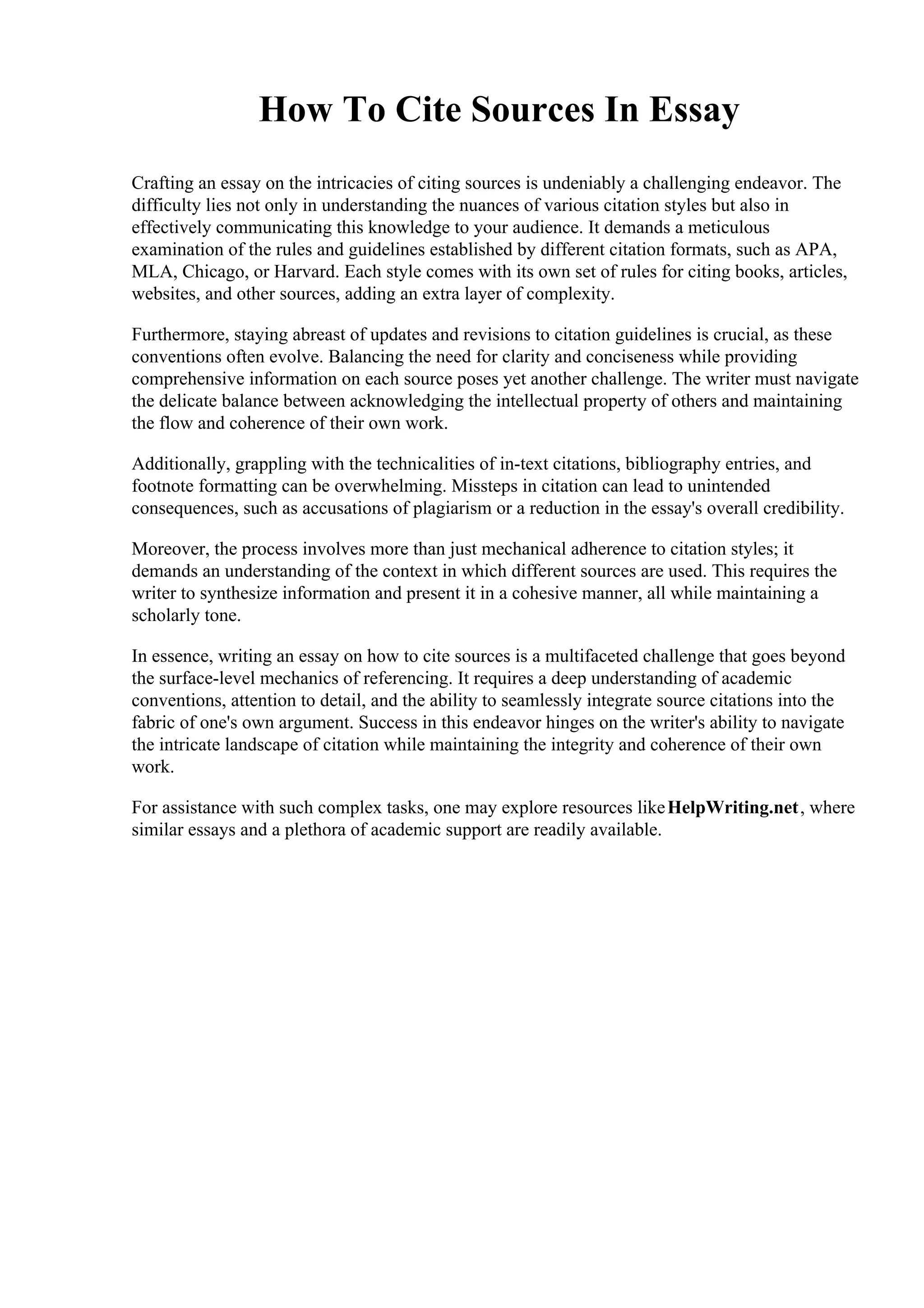 How To Cite Sources In Essay.pdf