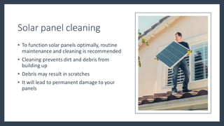 How to Clean Solar Panels in the Right Way | PDF