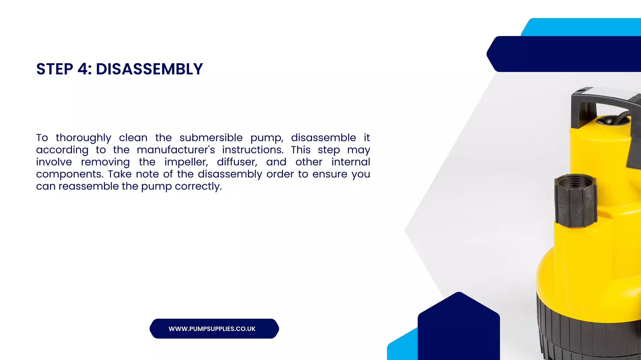 how to clean a submersible pump.pdf | Water Services | Home Utilities