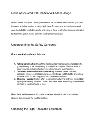 How to clean gutters without using a ladder.pdf