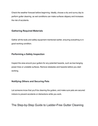 How to clean gutters without using a ladder.pdf