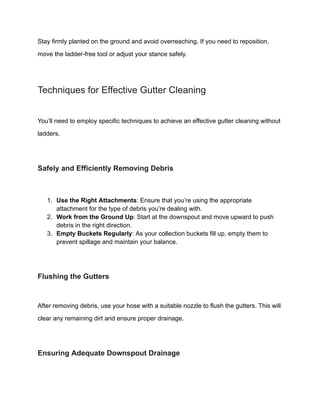 How to clean gutters without using a ladder.pdf