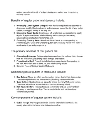 How to clean roof gutters in Melbourne .pdf