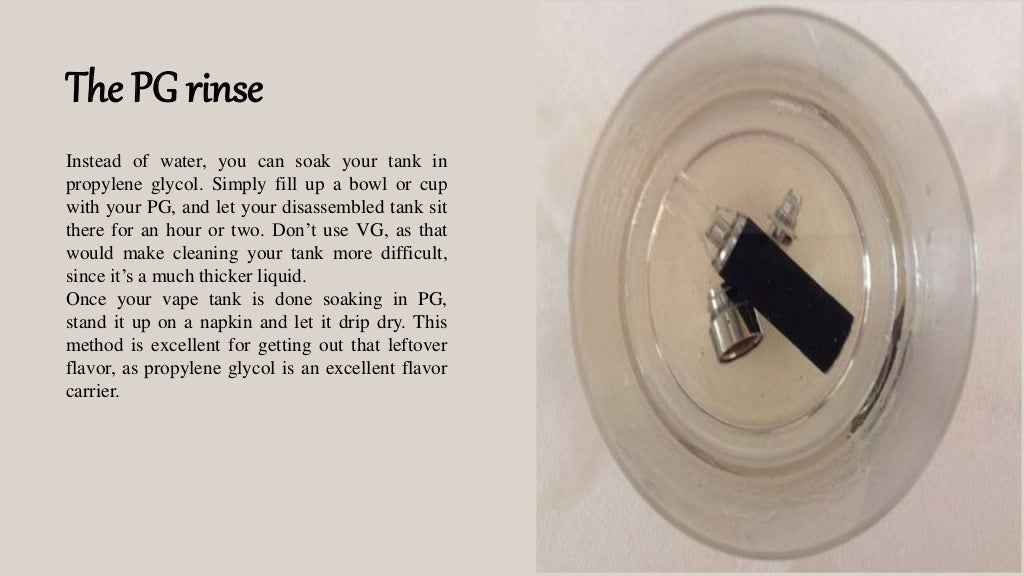 How to Clean Vape Tank and Coil