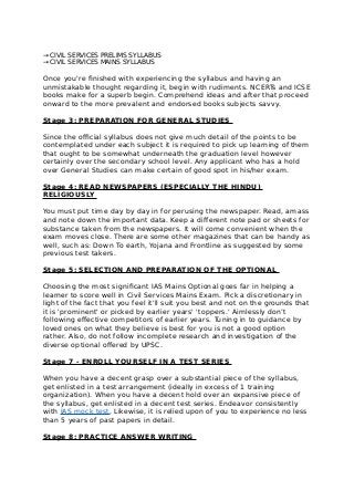How to clear ias exam in first attempt