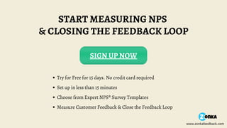 How to Close Customer Feedback with NPS®? | PPT
