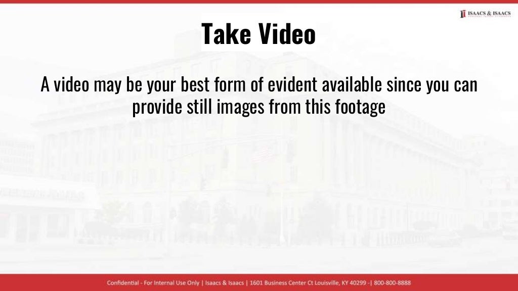 Capturing Evidence After an Auto Accident