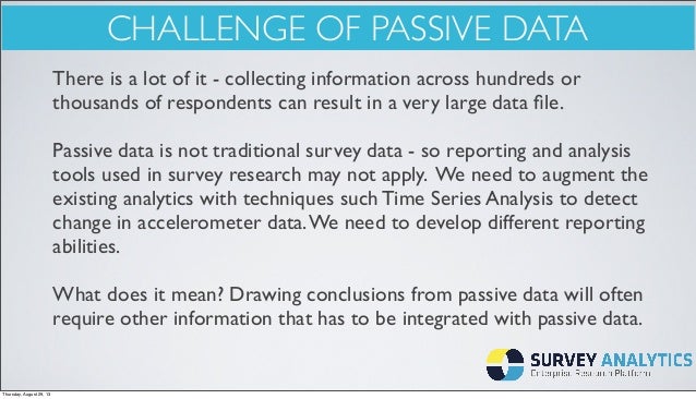 How to collect passive data from smartphone users